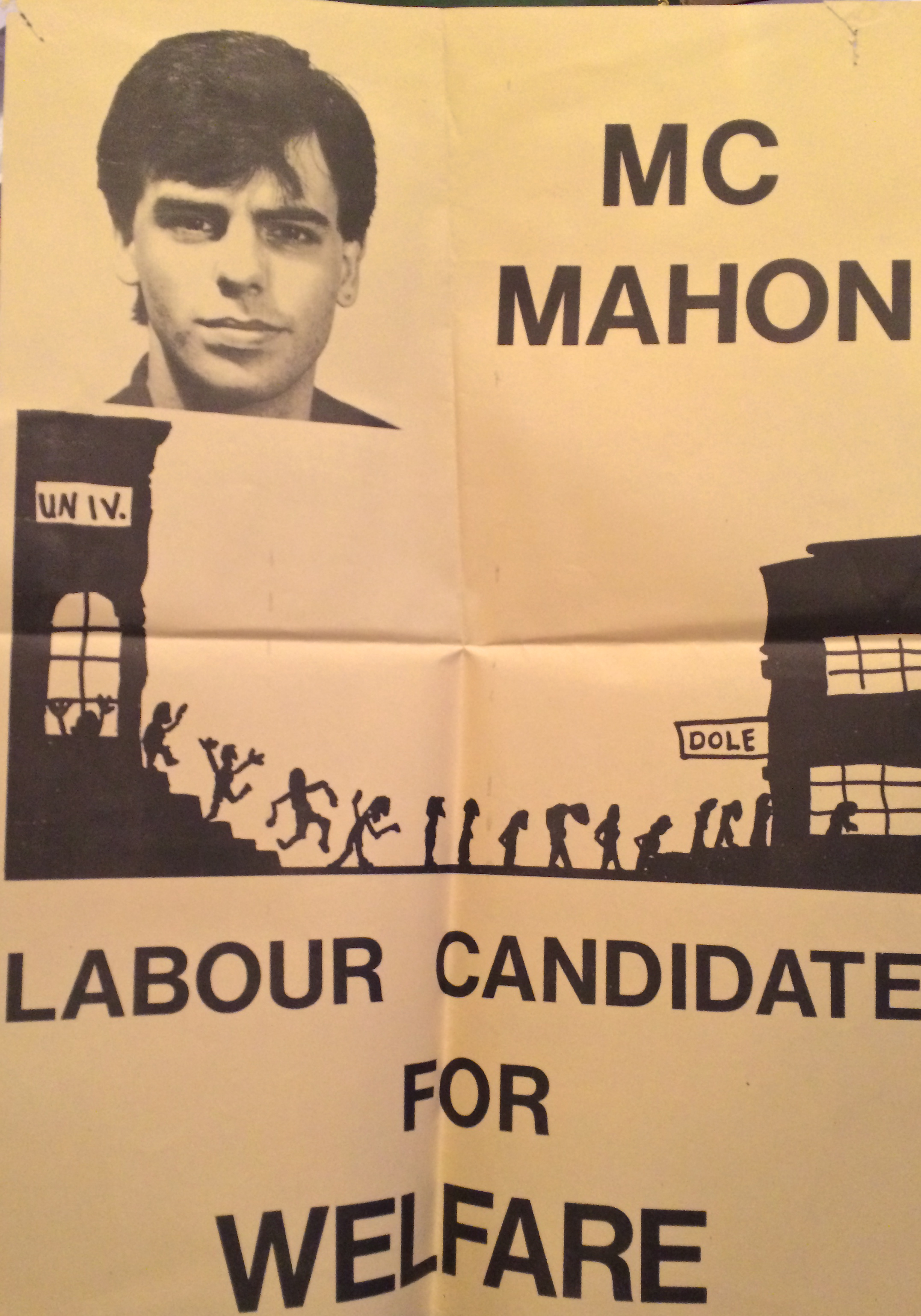 My student union election poster from 1982 - Liverpool Guild of ...